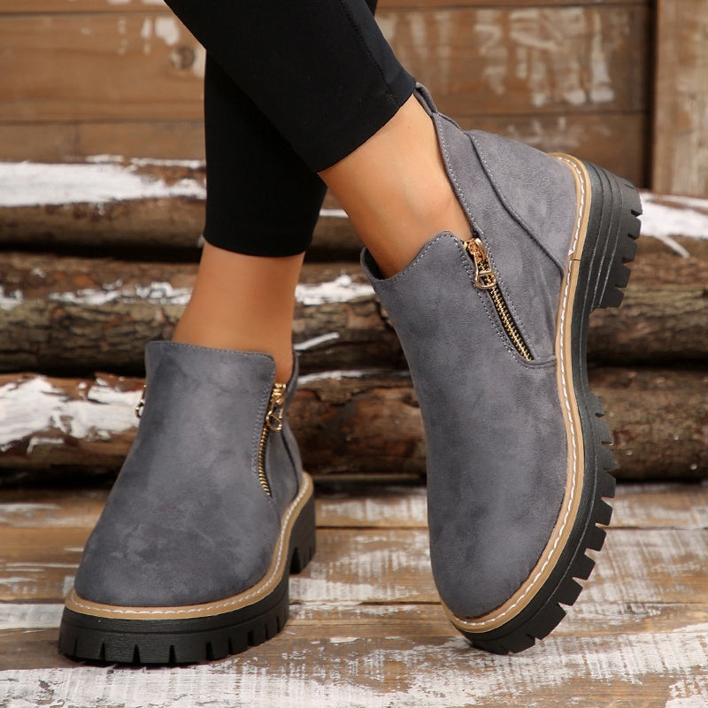 Fabelhafte Stiefeletten Mit Reissverschluss Bild